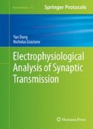Electrophysiological Analysis of Synaptic Transmission | SpringerLink