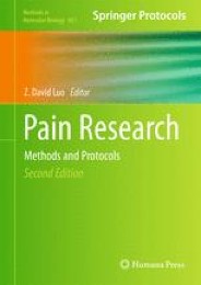 The Spared Nerve Injury Model of Neuropathic Pain | SpringerLink