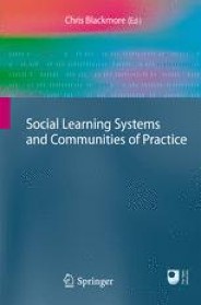 Communities of Practice and Social Learning Systems: the Career of a Concept | SpringerLink