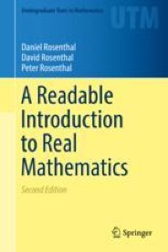 A Readable Introduction to Real Mathematics | SpringerLink