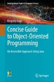 Concise Guide to Object-Oriented Programming | SpringerLink
