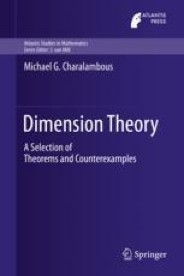 The Three Main Dimension Functions | SpringerLink