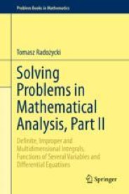 Solving Problems in Mathematical Analysis, Part II | SpringerLink