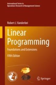 Linear Programming | SpringerLink