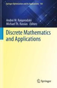 Discrete Mathematics and Applications | SpringerLink