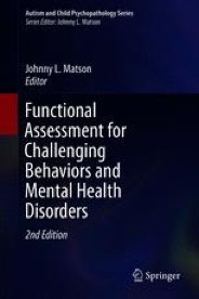 Definition and Rationale for Functional Assessment | SpringerLink