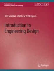 Introduction to Engineering Design | SpringerLink