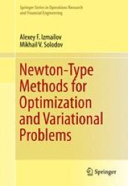 Newton-Type Methods for Optimization and Variational Problems ...
