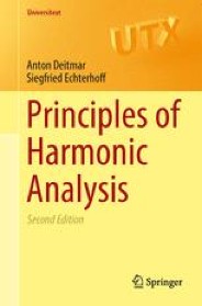 Principles of Harmonic Analysis | SpringerLink