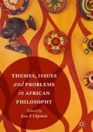 Toward an African Moral Theory (Revised Edition) | SpringerLink