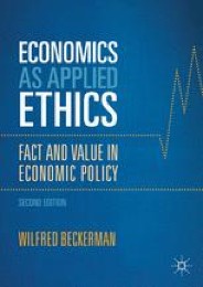 Economics as Applied Ethics | SpringerLink