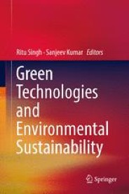 Green Technologies and Environmental Sustainability | SpringerLink