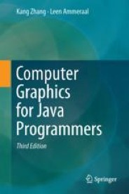 Computer Graphics for Java Programmers | SpringerLink