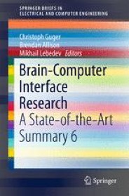 Brain-Computer Interface Research | SpringerLink
