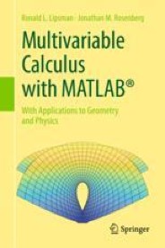 Multivariable Calculus with MATLAB® | SpringerLink