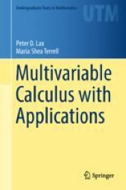 Multivariable Calculus with Applications | SpringerLink