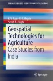 Geospatial Technologies for Agriculture | SpringerLink