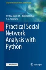 Practical Social Network Analysis with Python | SpringerLink