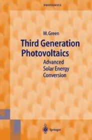 Third Generation Photovoltaics | SpringerLink