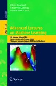Gaussian Processes in Machine Learning | SpringerLink