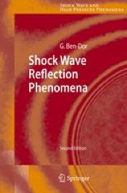 Shock Wave Reflection Phenomena | SpringerLink