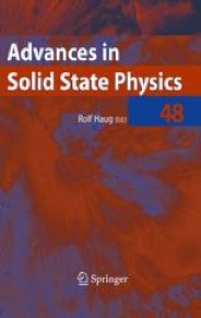 Advances in Solid State Physics 48 | SpringerLink