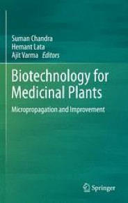 Biotechnology for Medicinal Plants | SpringerLink