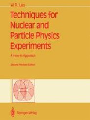 Techniques for Nuclear and Particle Physics Experiments | SpringerLink