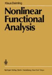 Nonlinear Functional Analysis | SpringerLink