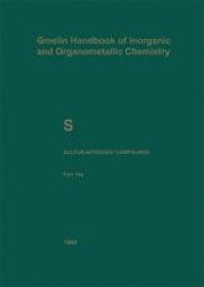 Disulfur Nitride, Nitrogen Disulfide, SNS | SpringerLink