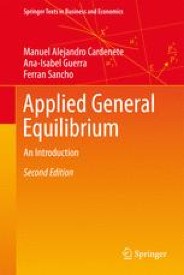 Applied General Equilibrium | SpringerLink