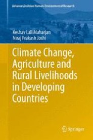 Climate Change, Agriculture and Rural Livelihoods in Developing ...