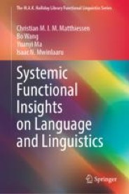 The Way into Systemic Functional Linguistics | SpringerLink