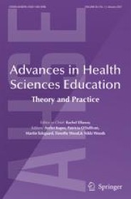 Advances in Health Sciences Education | Volumes and issues