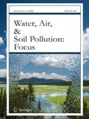Water, Air, & Soil Pollution: Focus | Volumes and issues