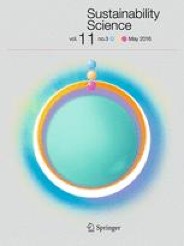 Sustainability Science | Volumes and issues