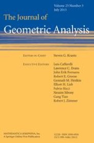 The Journal of Geometric Analysis | Home