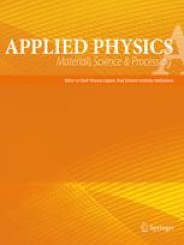 Applied Physics A | Volumes and issues