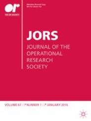 Volumes and issues | Journal of the Operational Research Society