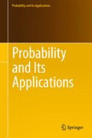 Probability and Its Applications | Book series home