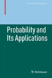 Probability and Its Applications | Book series home