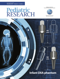 Volume 74 | Pediatric Research