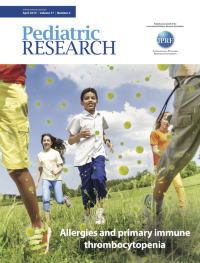 Volume 77 | Pediatric Research