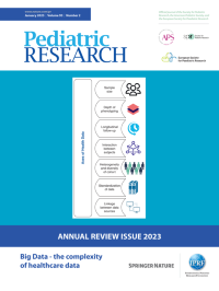 Volume 93 | Pediatric Research