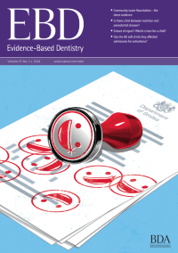 Volume 25 | Evidence-Based Dentistry