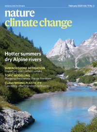 Volume 10 | Nature Climate Change