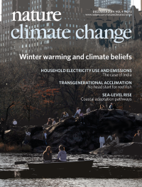 Volume 4 | Nature Climate Change