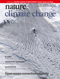 Volume 5 | Nature Climate Change