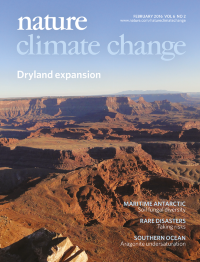 Volume 6 | Nature Climate Change