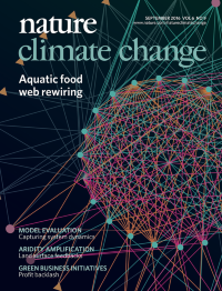 Volume 6 | Nature Climate Change